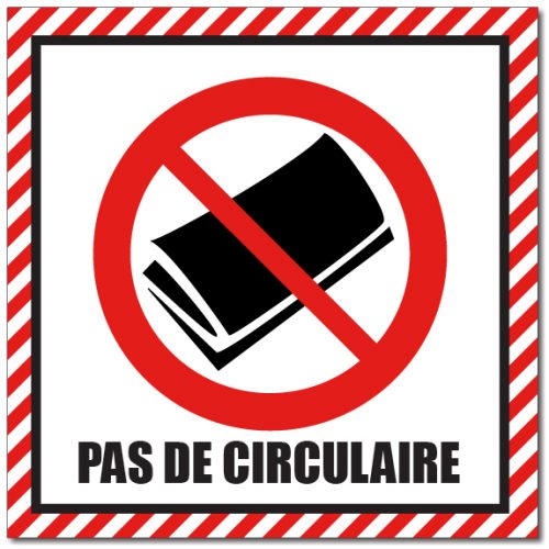 Pas de circulaire | LettraGraphic